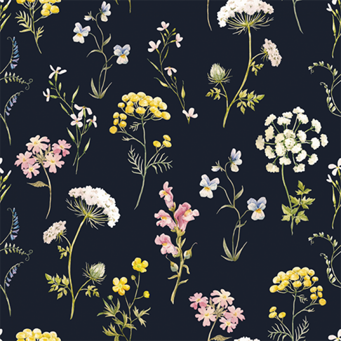 Delicate Wildflowers Pattern