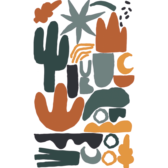 Scandi Desert Decal Set - Decals - Search Art