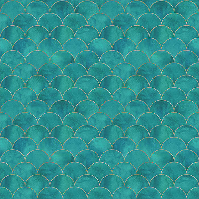Turquoise Tile Pattern - Patterns - Search Art