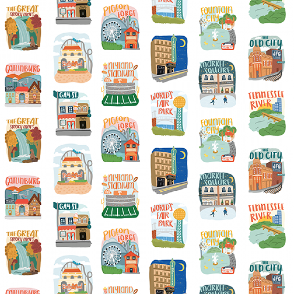 Knox Paper Scissors Knoxville Art Pattern - Sample Kit - Sample Kits ...