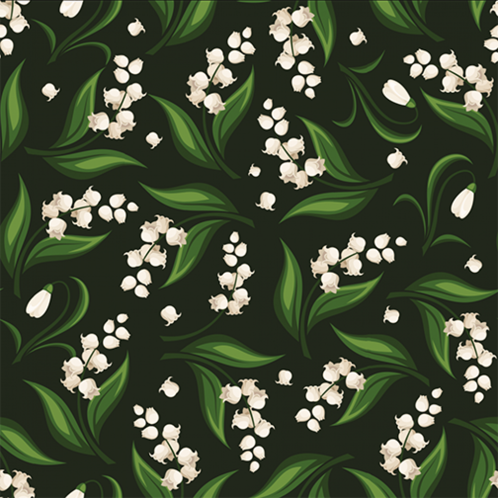 Snowdrop Flower Pattern - Sample Kit - Sample Kits - Search Art