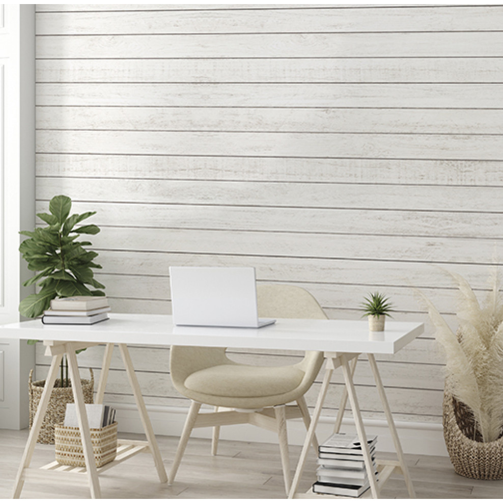 Seamless Horizontal Whitewash Shiplap - Patterns - Search Art