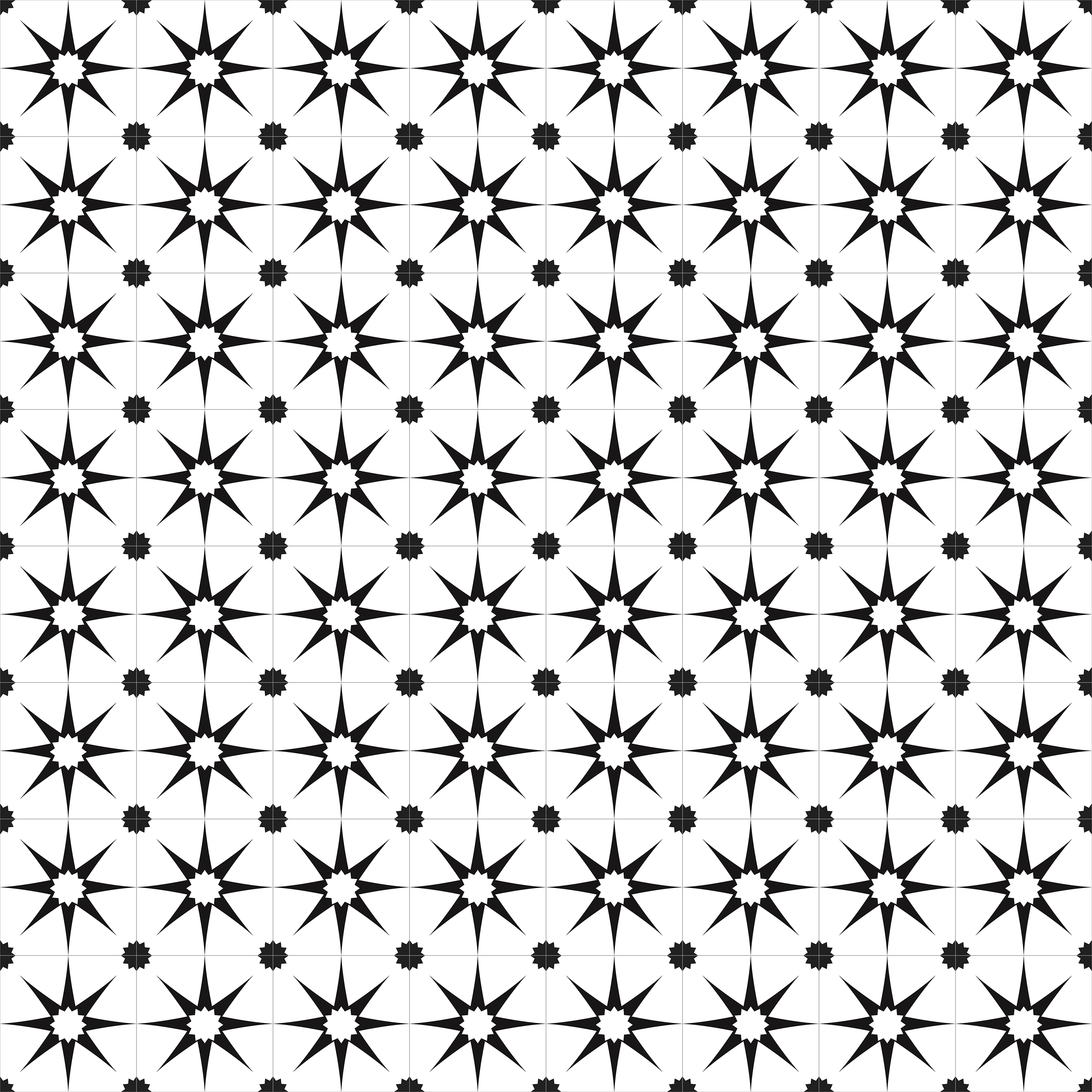 black and white scale pattern