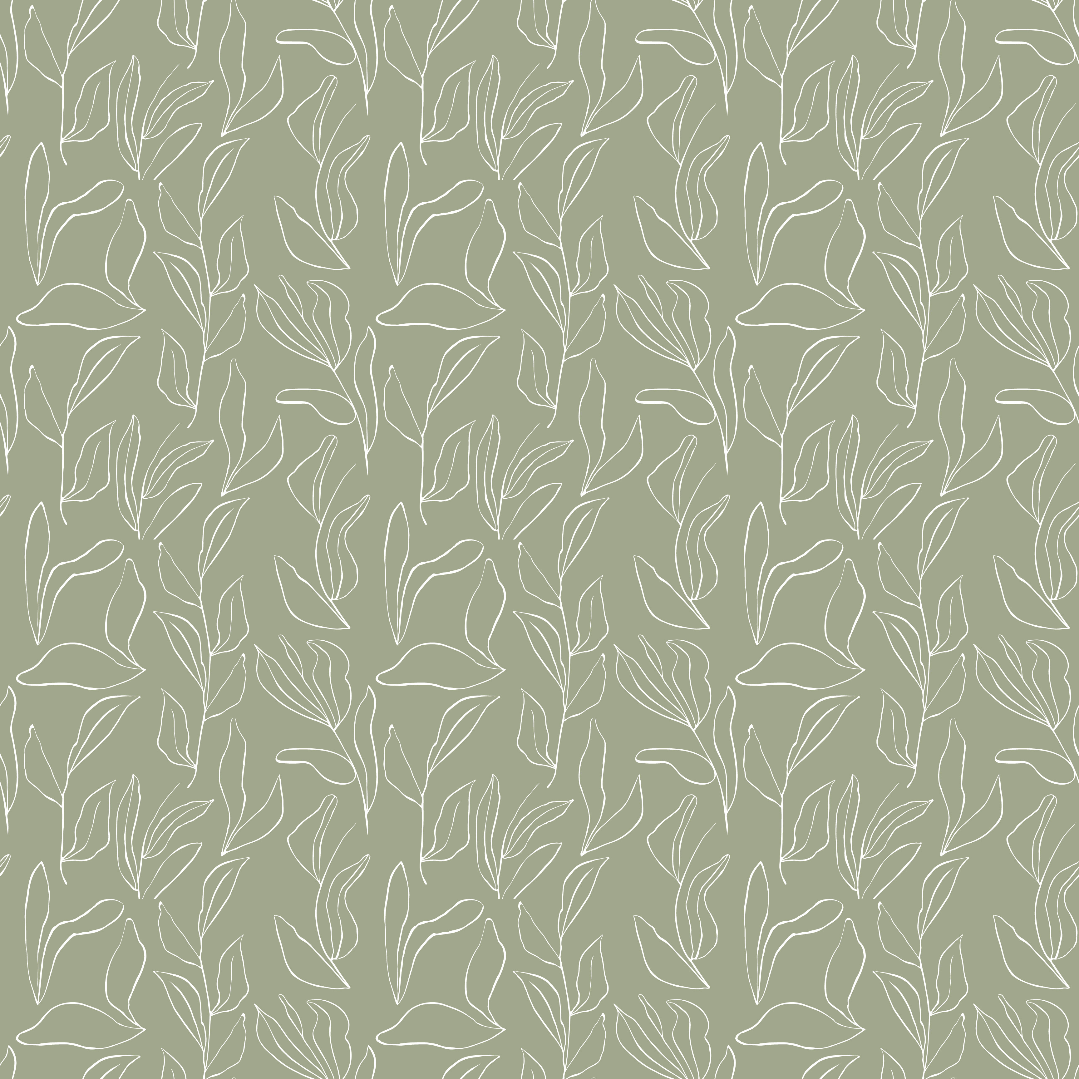 light green leaf pattern